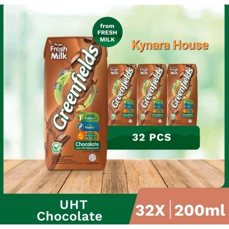 Jual Susu Greenfields UHT 200ml (1 Karton) | Shopee Indonesia