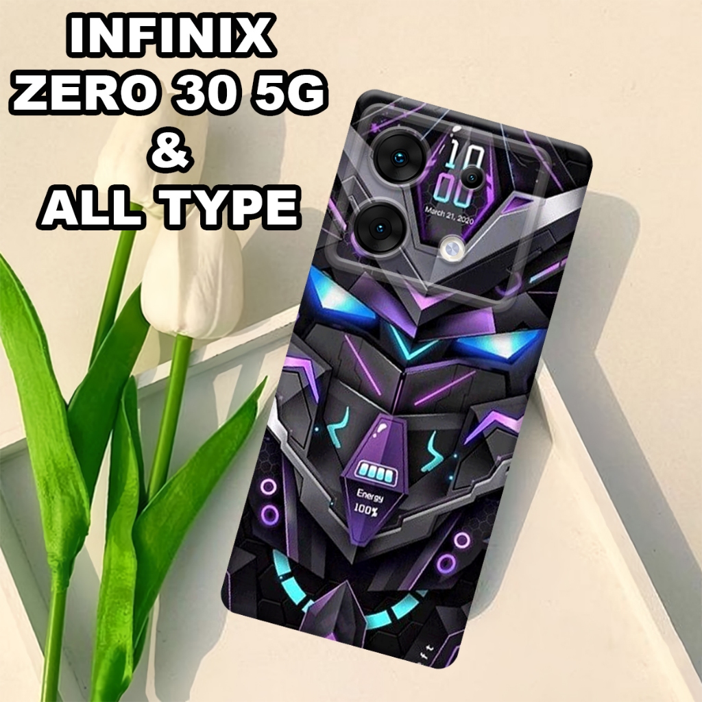 Jual G50 - Case Infinix ZERO 30 5G - terbaru - motif VECTOR ROBOT ...