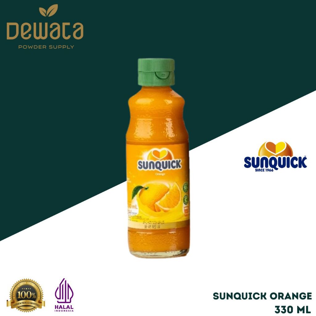 Jual Sunquick Orange Standar 330 ml | Shopee Indonesia