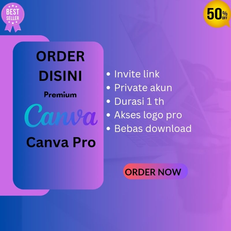 Jual CANVA PRO 1 TAHUN BERGARANSI | Shopee Indonesia