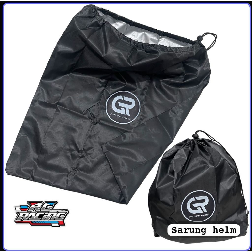 Jual racinggrup2 SARUNG HELM WATERPROOF BUNGKUS HELEM TAS HELM ANTI AIR ...
