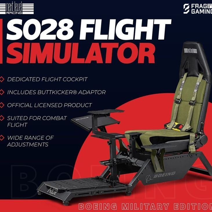 Jual Next Level Racing S028 Flight Simulator Boeing Military Edition ...