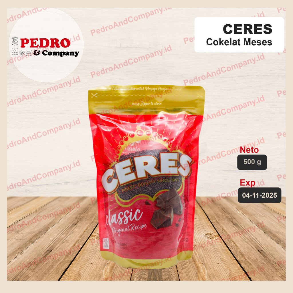Jual meises ceres klasik coklat 500 gram / classic chocolate spread ...
