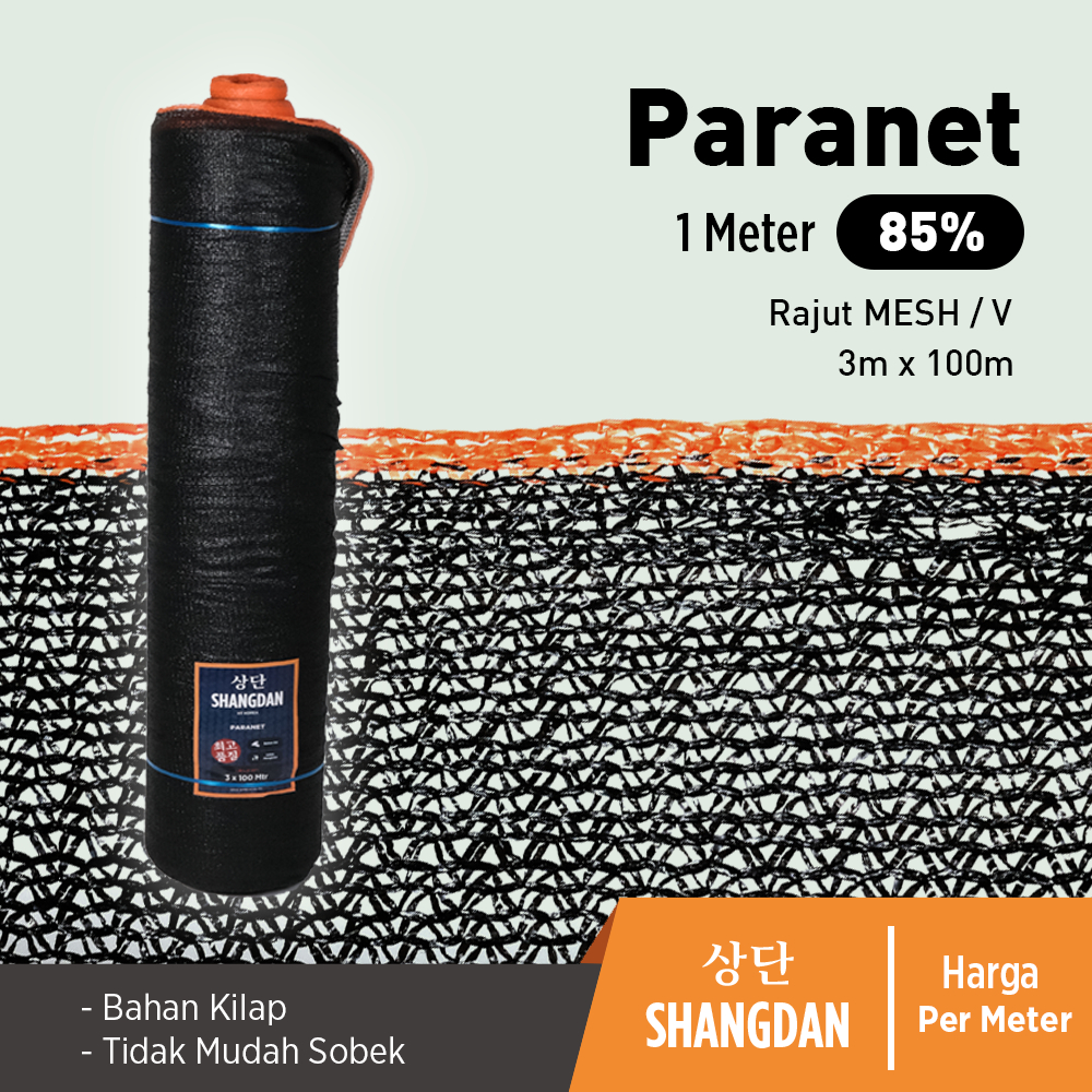 Jual Jaring Paranet 85% 65% Shadenet Kualitas Export Lebar 3 Meter - Eceran 1 Meter | Shopee ...