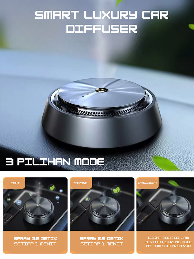 Jual Luxury Smart Automatic Car Diffuser Parfum mobil dengan sensor ...
