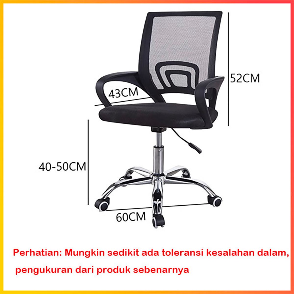 Jual Kursi Staff Kursi Kerja Kursi Kantor Jaring Hidrolik Kursi ...