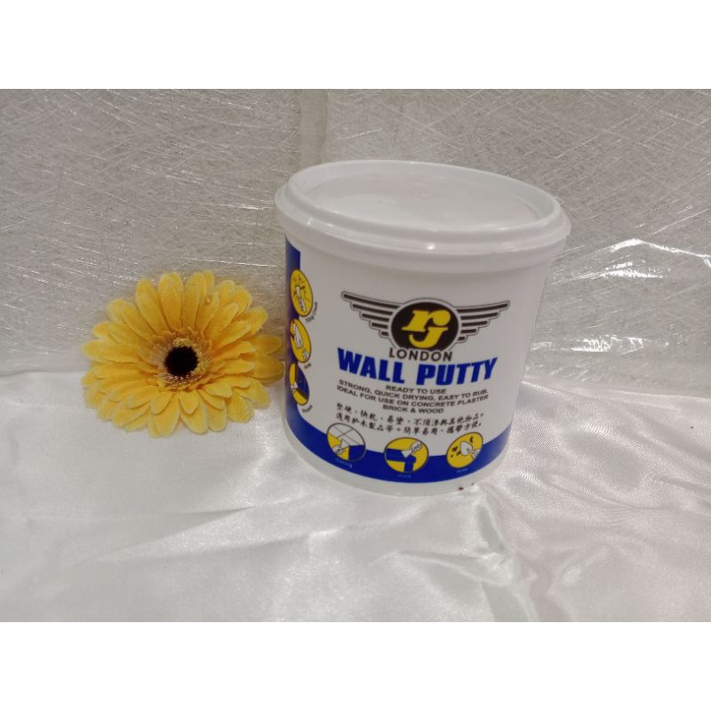 Jual Dempul dinding Rj / dempul tembok kayu 1kg / dempul tambal plamir ...