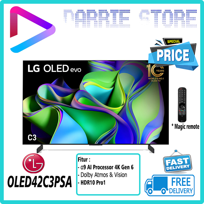 Jual LG TV OLED42C3PSA LG OLED TV 42 Inch Smart TV 4K 42C3PSA 42C3 ...