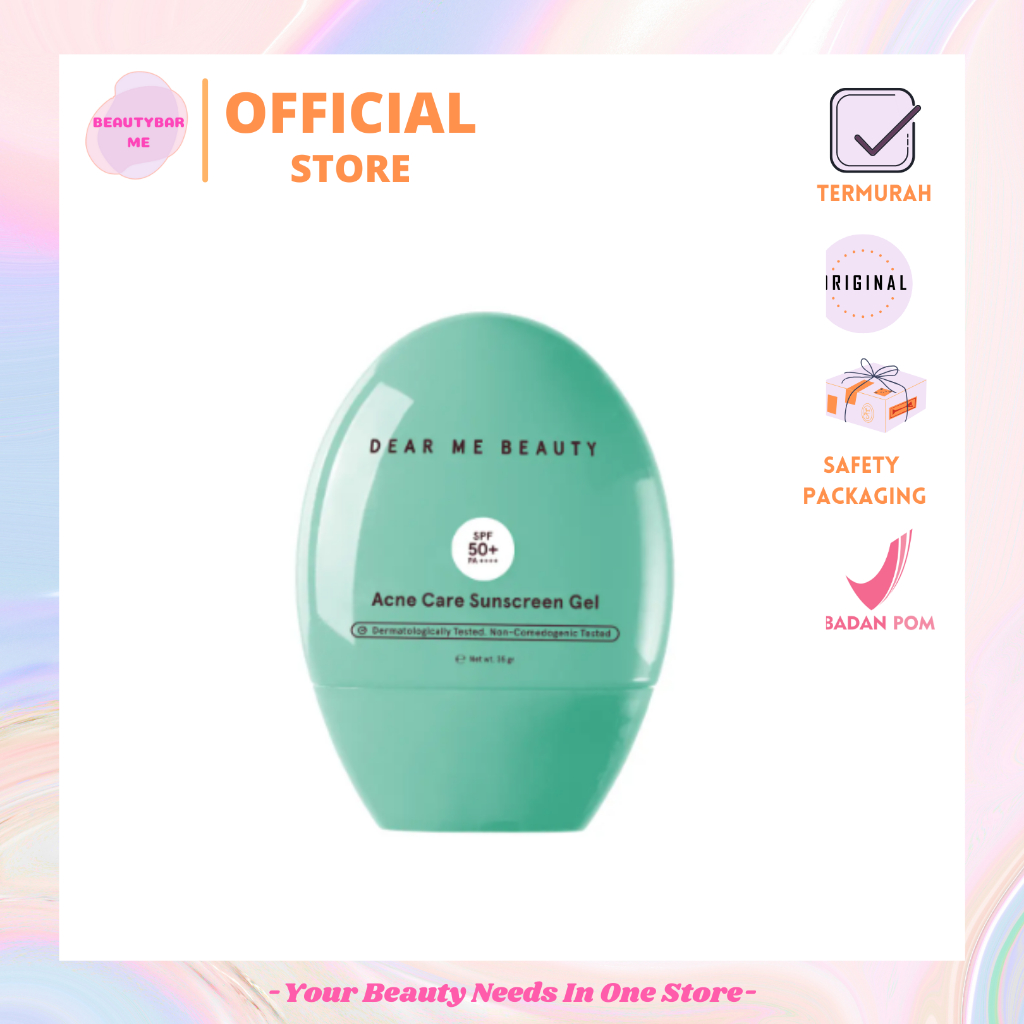 Jual Beautybarme - Dear Me Beauty ACNE CARE Sunscreen Gel SPF 50+ PA ...