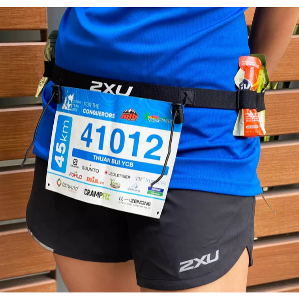 Jual WAIST belt 2XU NUTRITION RACE BELT - BLACK/BLACK ORIGINAL BNWT ...