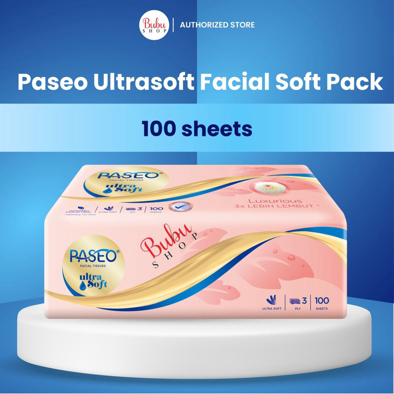 Jual Tissue paseo Ultra soft 3ply 100 sheets | Shopee Indonesia