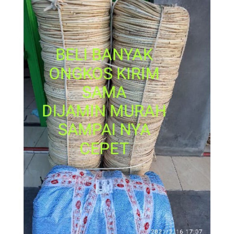 Jual KODE B25U Bahan Tali rotan pipi lesio asli kulit perkilo rattan ...