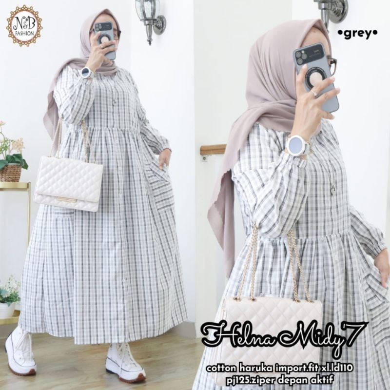 Jual HELNA MIDI 7 by N&B | Shopee Indonesia