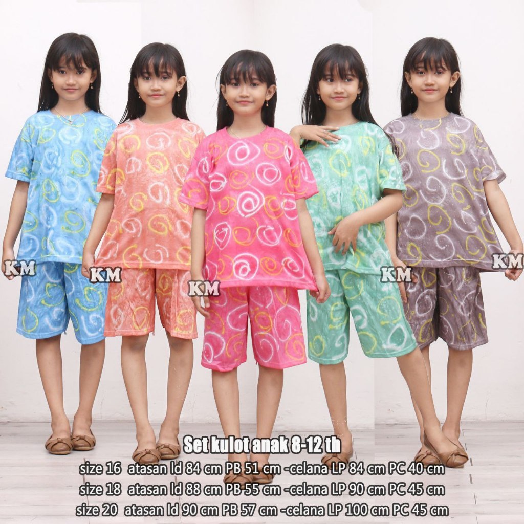 Jual Setelan Baju Anak ABG Perempuan dan Laki Laki Motif Pelangi ...