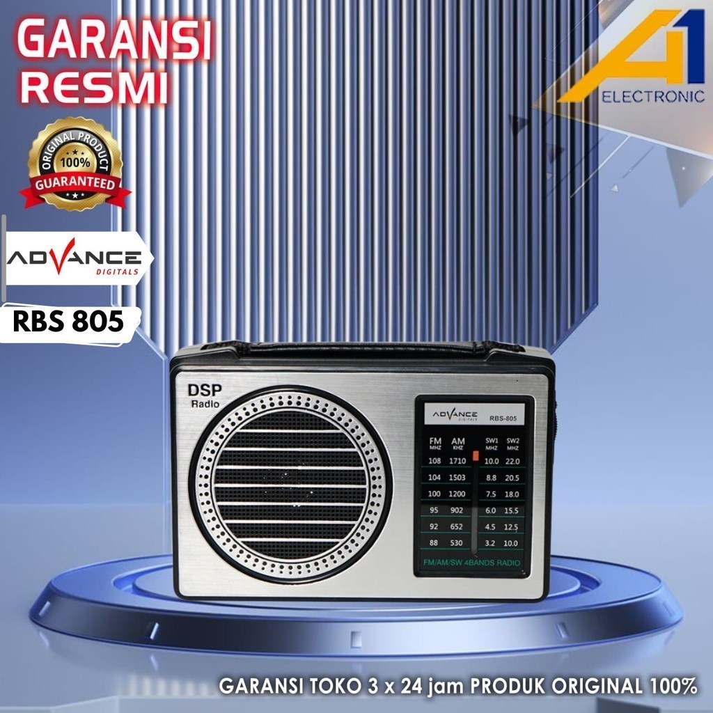 Jual Speaker Radio ADVANCE RBS 805 / RBS805 AM / FM / SW | Shopee Indonesia