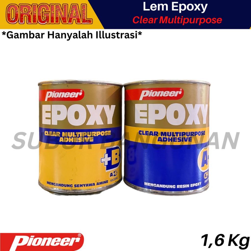 Jual Lem Epoxy Philipine Pioneer Clear Multipurpose 2 Komponen (Resin ...