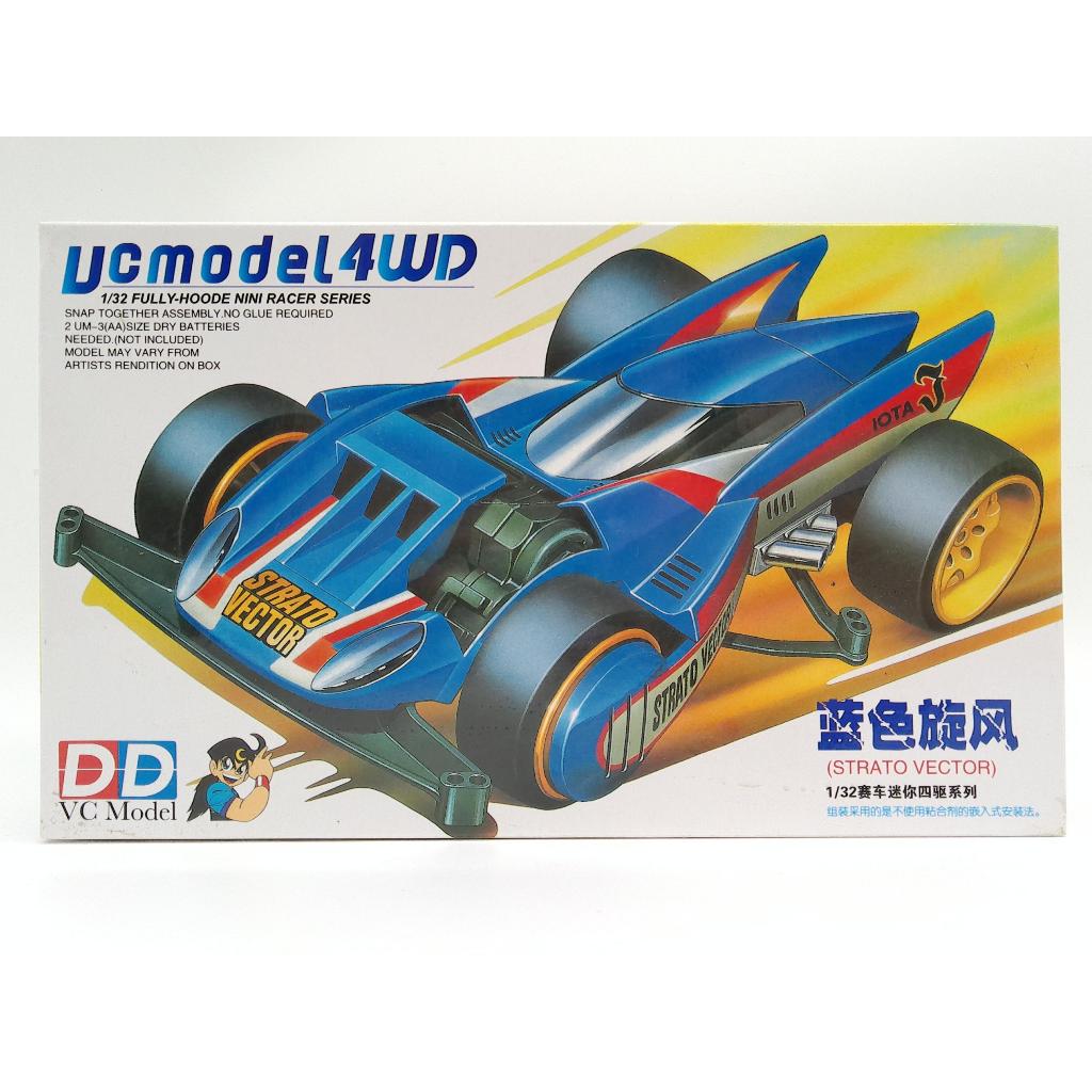 Jual Mobil Mainan Non Tamiya Mini 4wd Merk DD Ruize Strato Vector ...