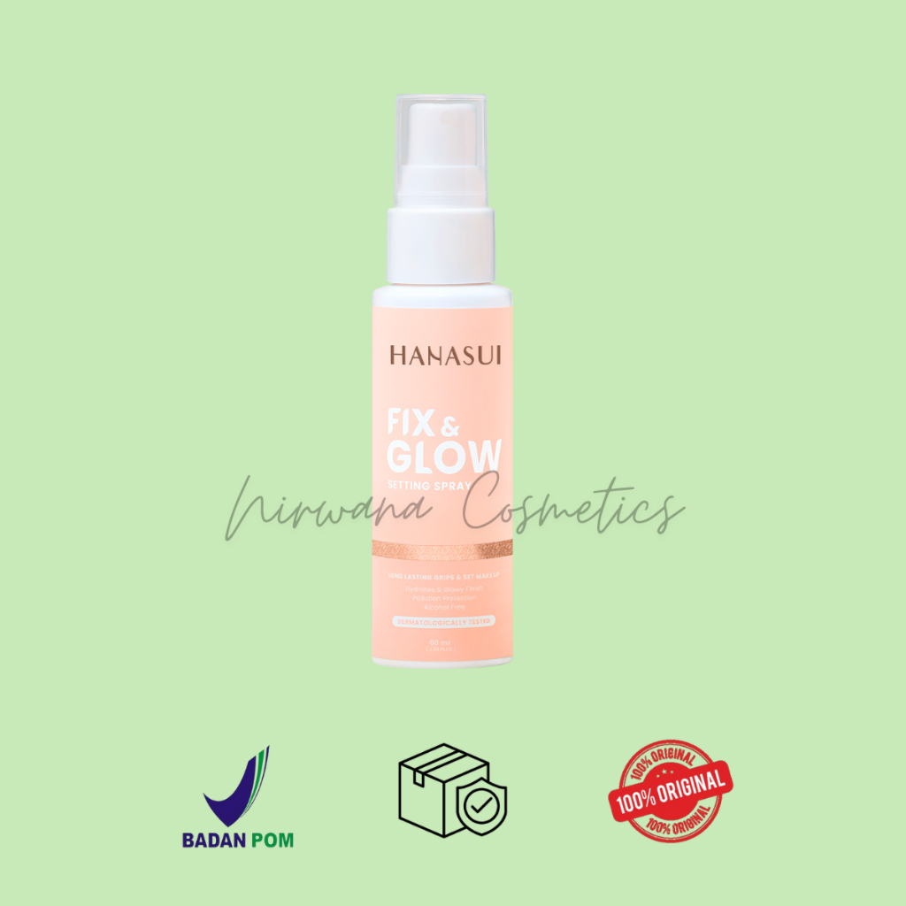 Jual HANASUI FIX & GLOW SETTING SPRAY | Shopee Indonesia