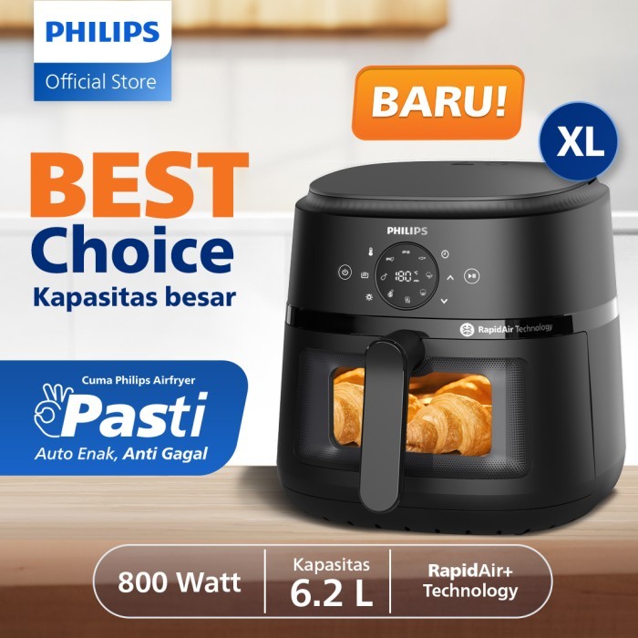 Jual Philips NA230/00 Airfryer 2000 series 6.2L 800w NA230 | Shopee ...