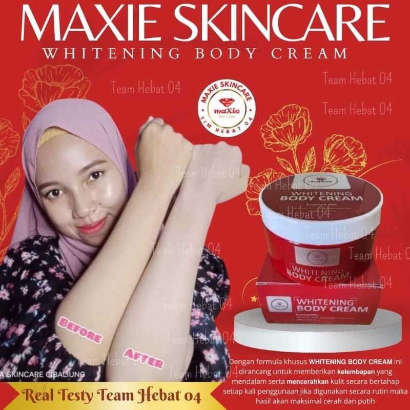 Jual Body whitening cream Maxie | Shopee Indonesia