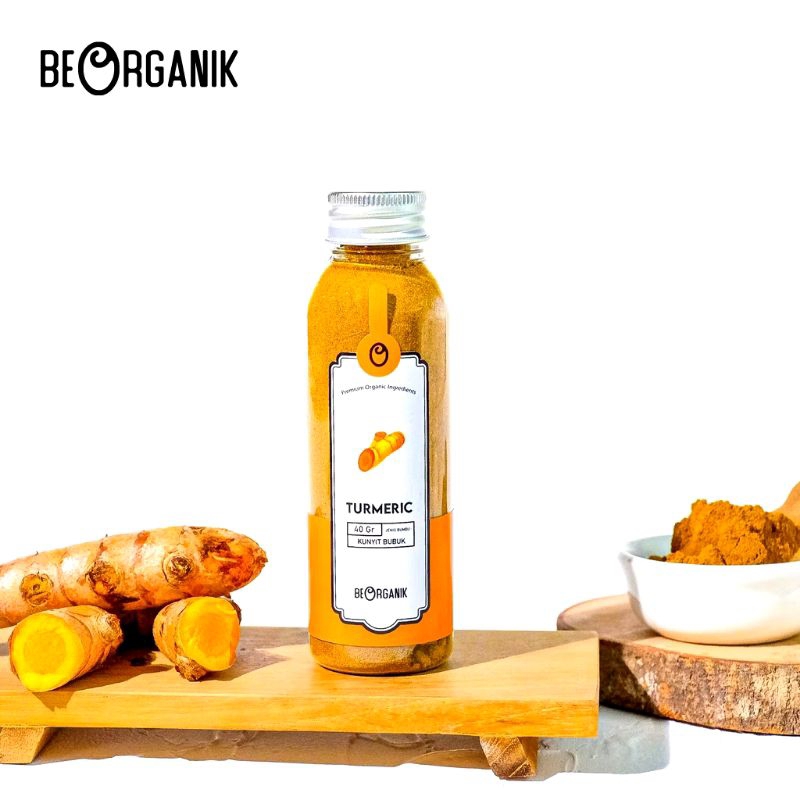 Jual Bubuk Kunyit Turmeric Powder Botol 40g | Shopee Indonesia
