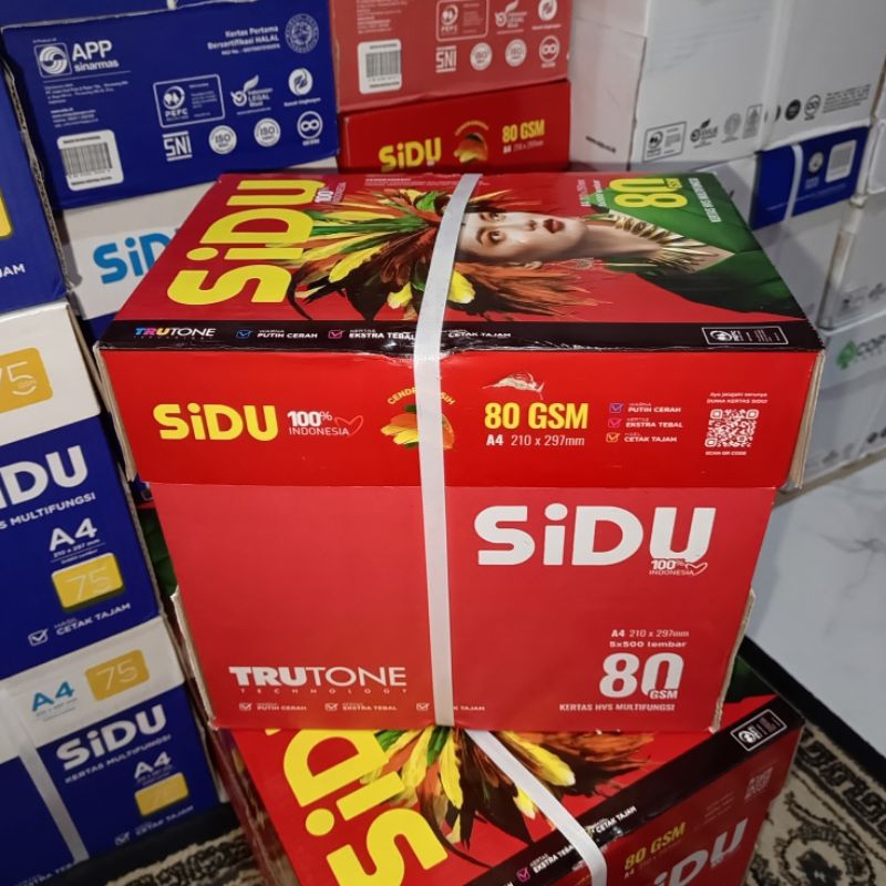 Jual KERTAS A4 80 GRAM SINAR DUNIA SIDU (DUS) | Shopee Indonesia
