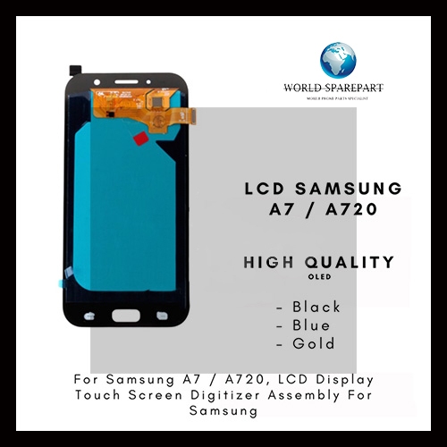 Jual LCD Samsung A7 A720 2017 Fullset Touchscreen Garansi 1 Bulan ...