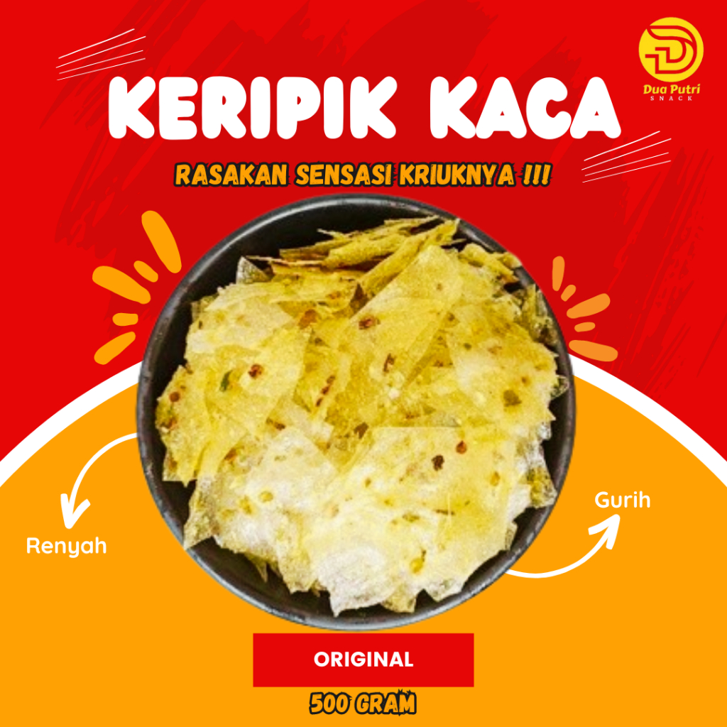 Jual Keripik Kaca Kirca Beledag Kripik Kripca Beling / Camilan Keripca ...
