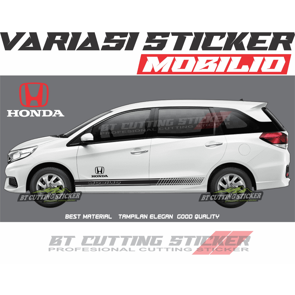 Jual MB21 sticker mobilio stiker honda mobilio striping mobilio ...