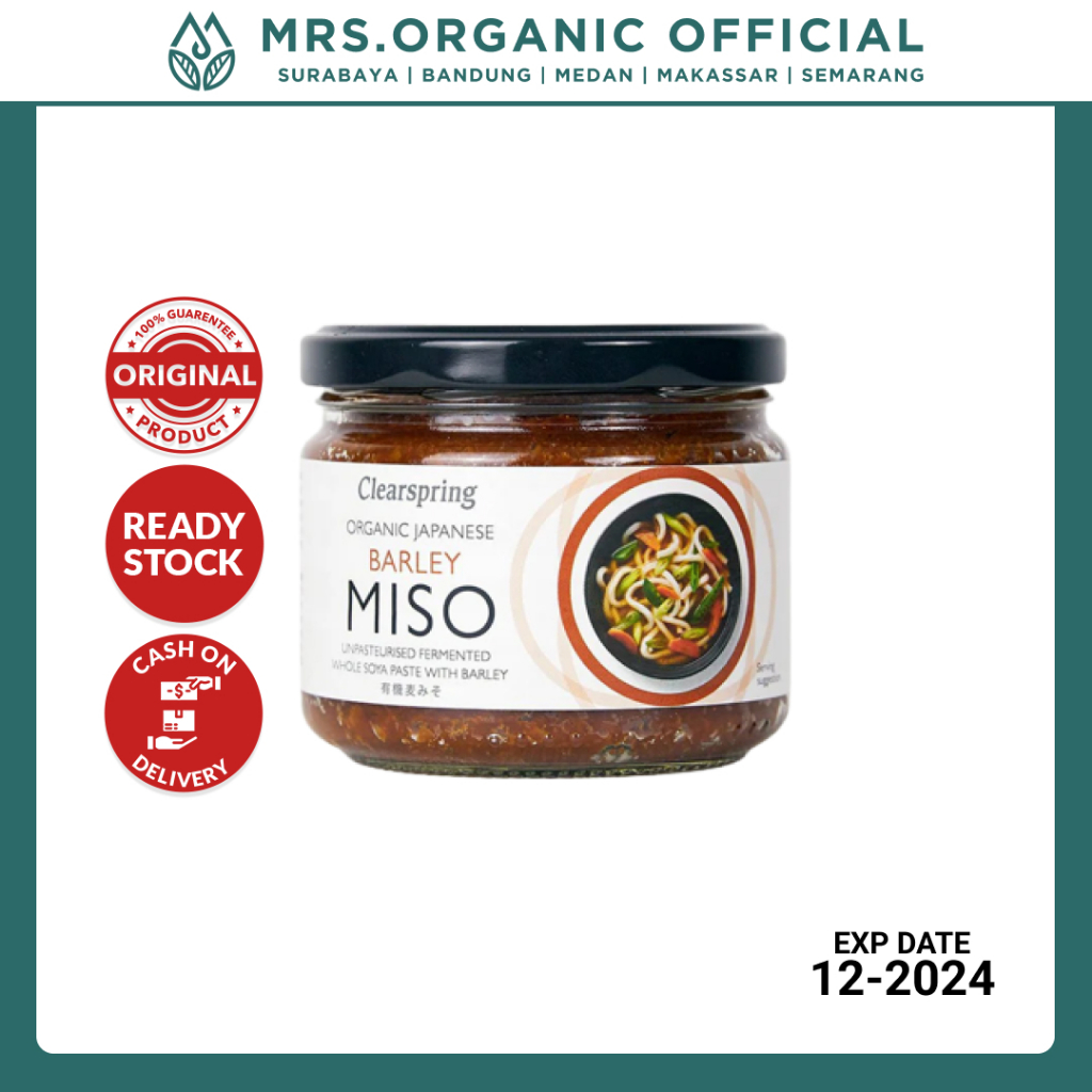 Jual Bumbu Sup Saus Saos Pasta Clearspring Organic Japanese Jepang ...