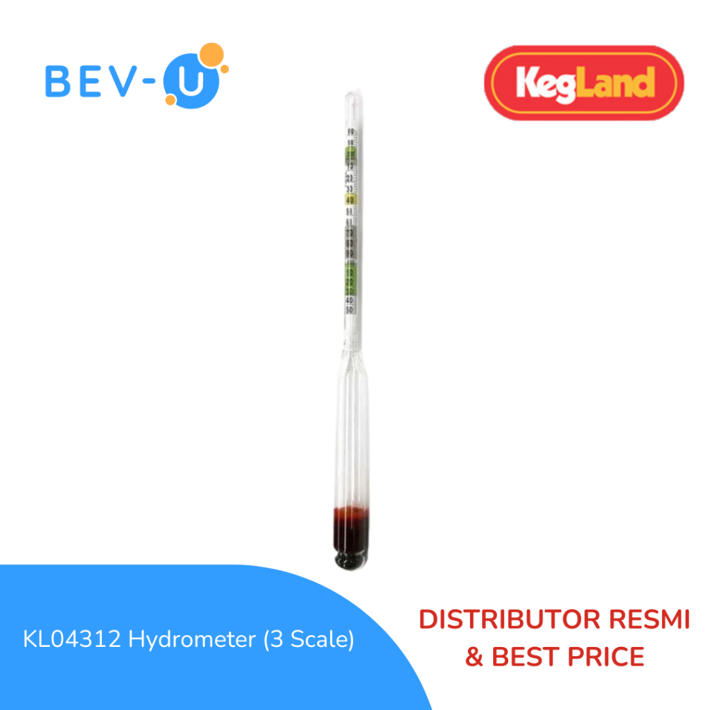 Jual Kegland Hydrometer (3 Scale) Alat Pengukur Kadar Gula dalam Minuman - KL04312 | Shopee ...
