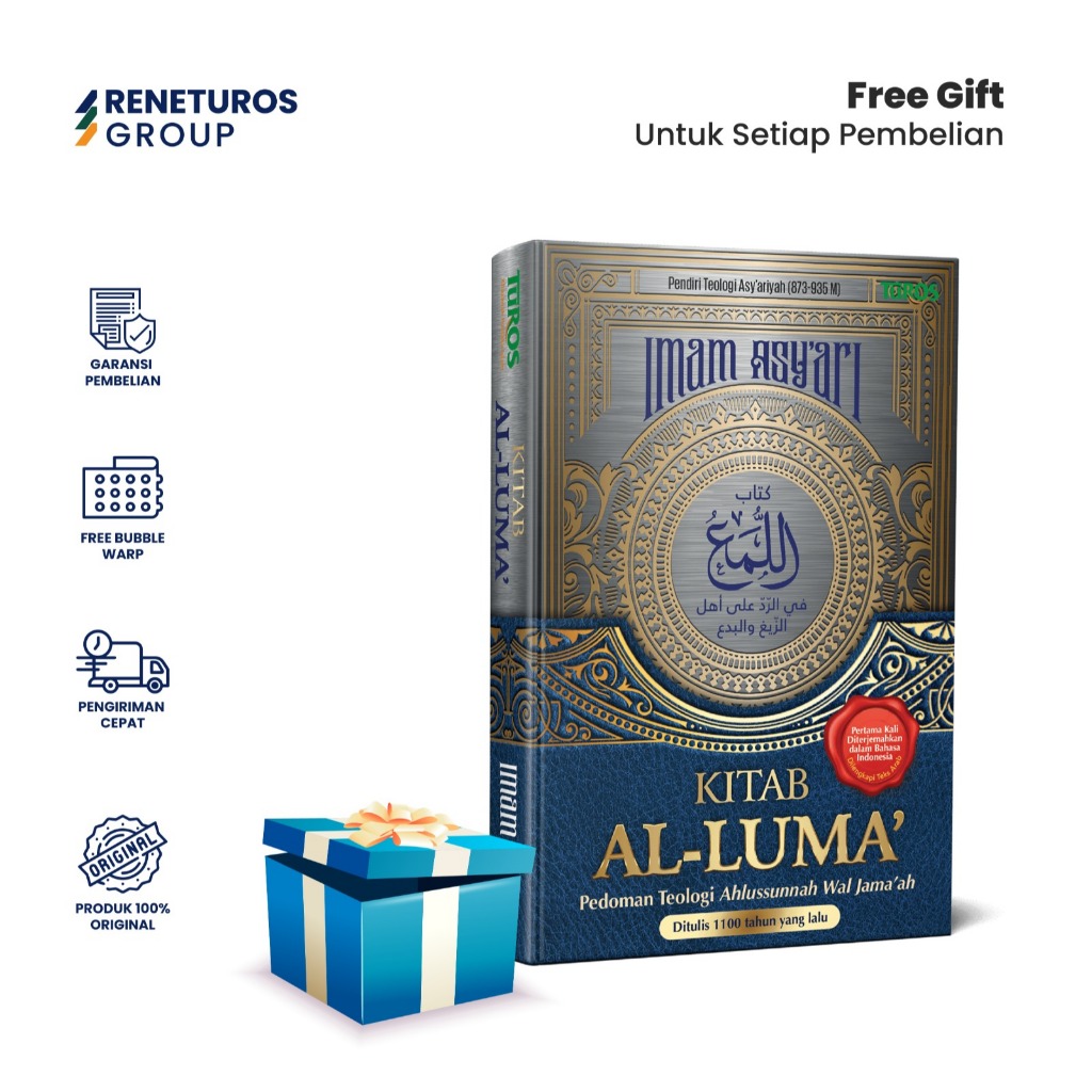 Jual Rene Turos - Kitab Terjemahan al-Luma’ - Imam abu hasan al asy'ari ...