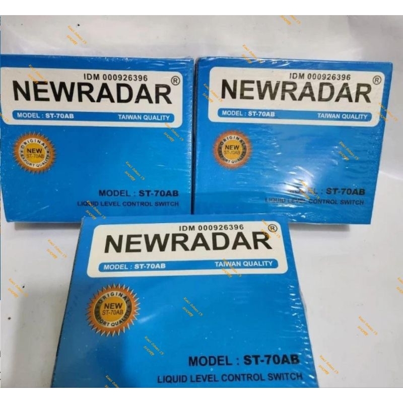 Jual Otomatis Radar Biru ST - 70 AB / Pelampung Air Otomatis Toren ...