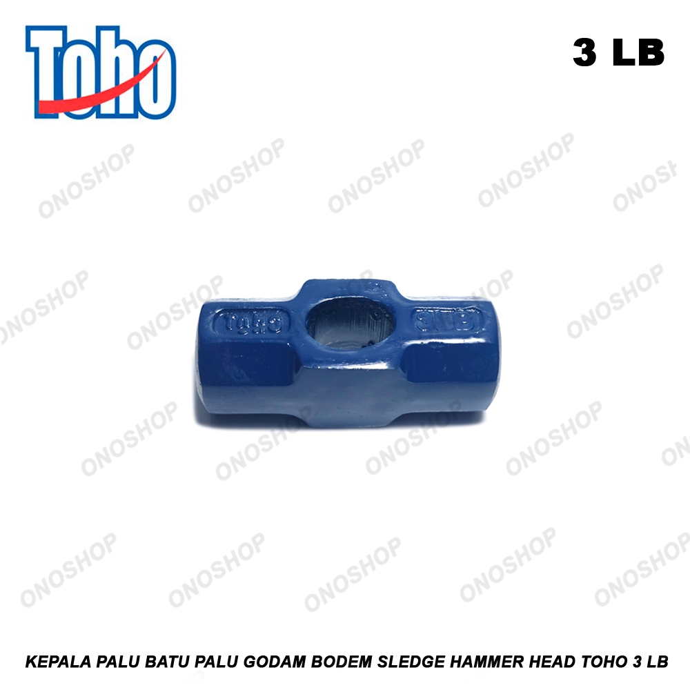 Jual Kepala Palu Batu Palu Godam Bodem Sledge Hammer Head Toho 3 LB ...
