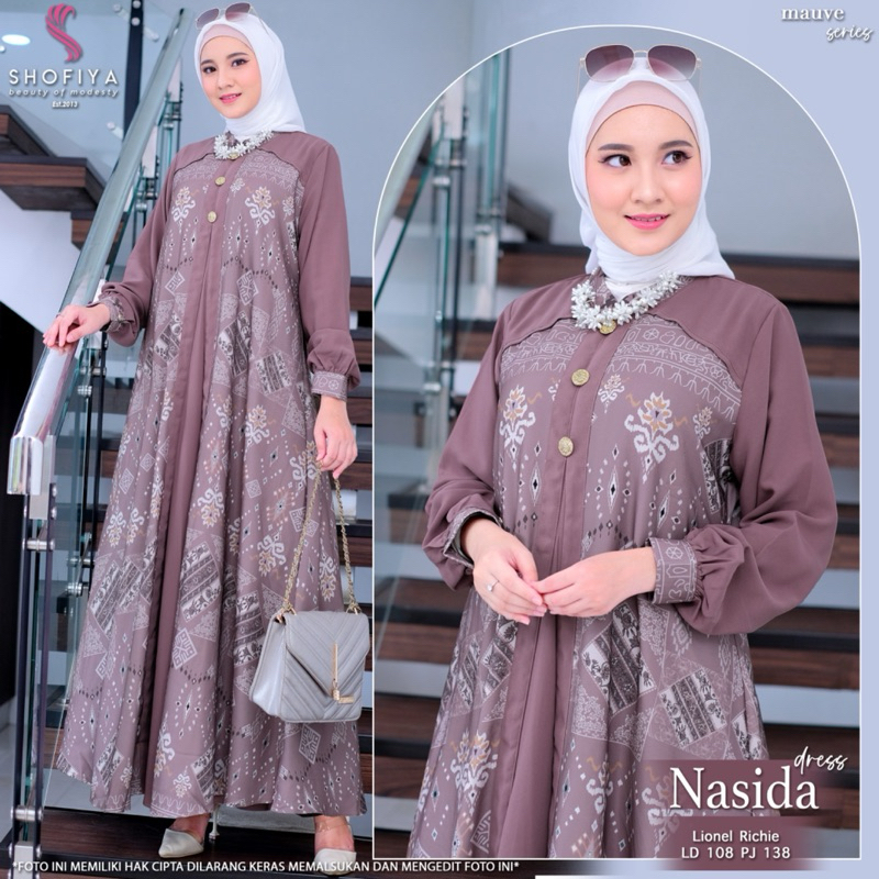 Jual Nasida dress / original nasida / original shofiya | Shopee Indonesia