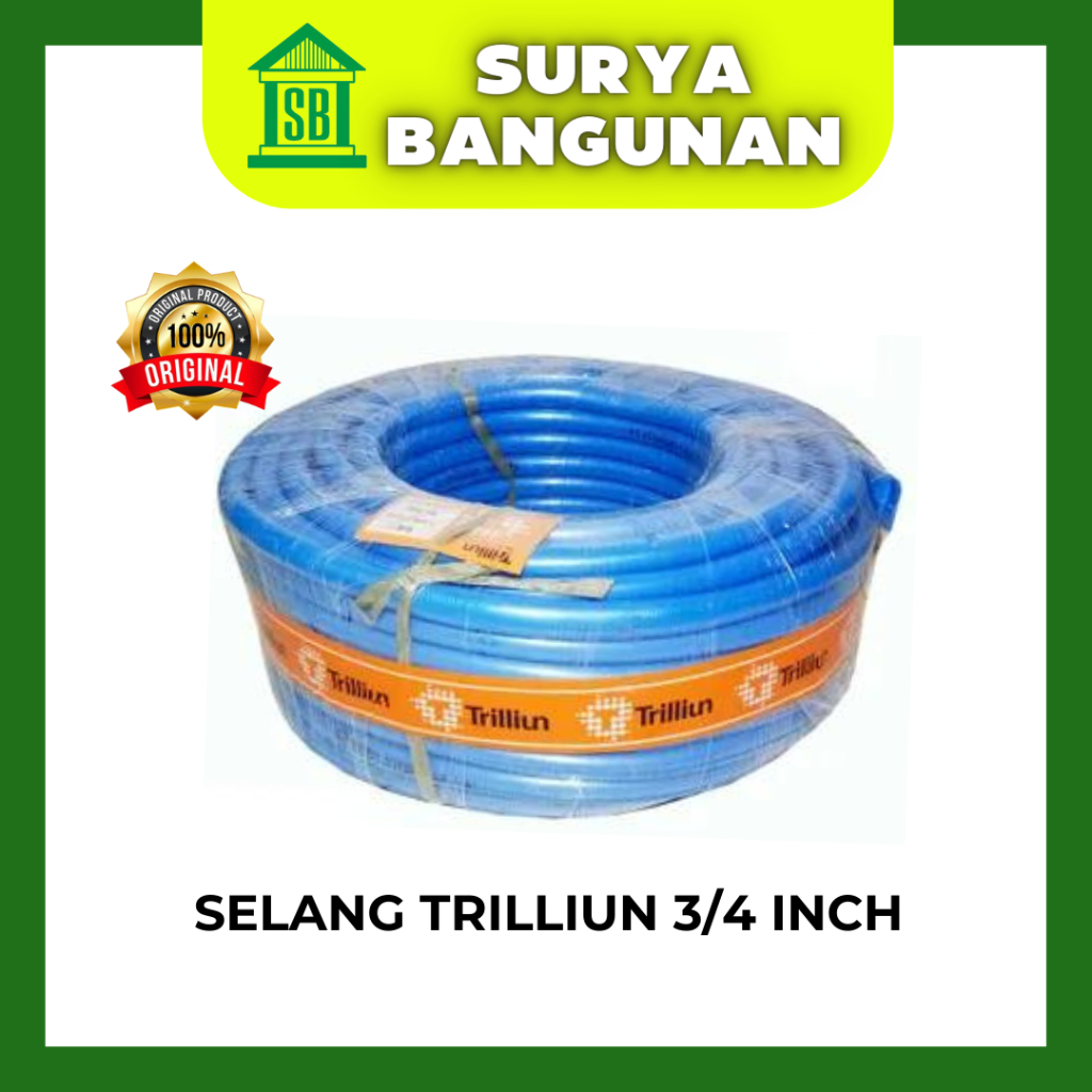 Jual Selang Air Selang Taman / Selang Air Kuat dan Tebal Superflex Trilliun 3/4 Eceran Per Meter ...