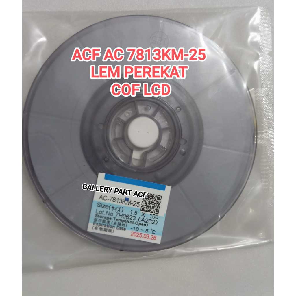 Jual ACF AC-7813KM-25 LEM cof tab bonding fleksibel flexibel lcd tv ...