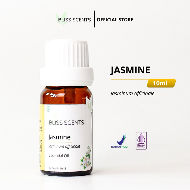 Jual BLISS SCENTS Jasmine / Bunga Melati Essential Oil Aromatherapy 100% Murni Therapeutic Grade ...