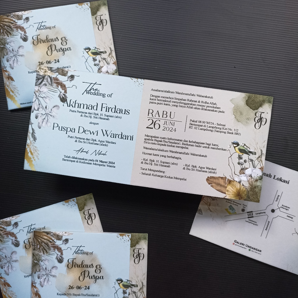Jual Undangan Pernikahan/Resepsi Griya Silver Edition 2 "GS-011 ...