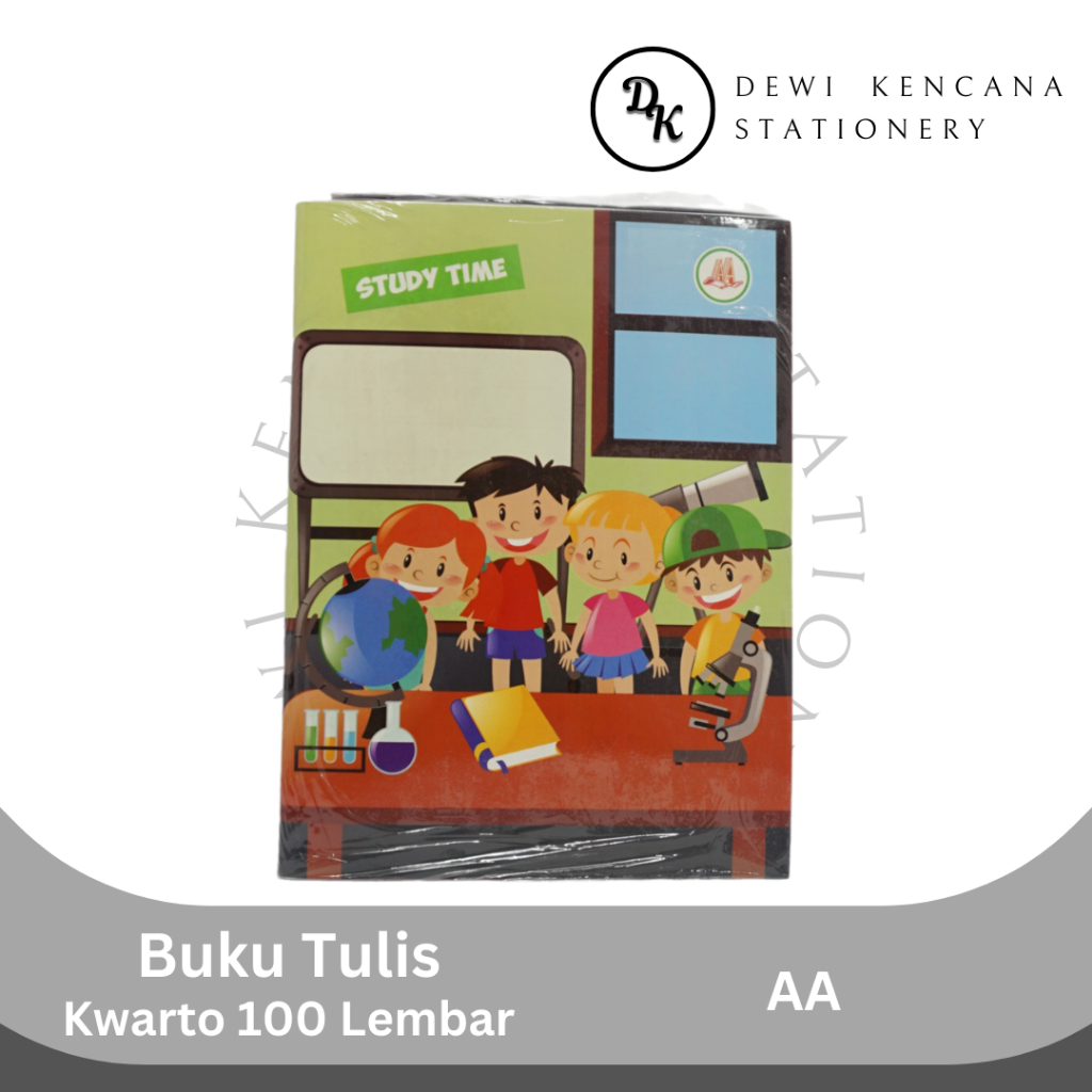 Jual Buku Tulis Kuarto 100 Lembar AA 1 Pak Isi 5 Buku | Shopee Indonesia