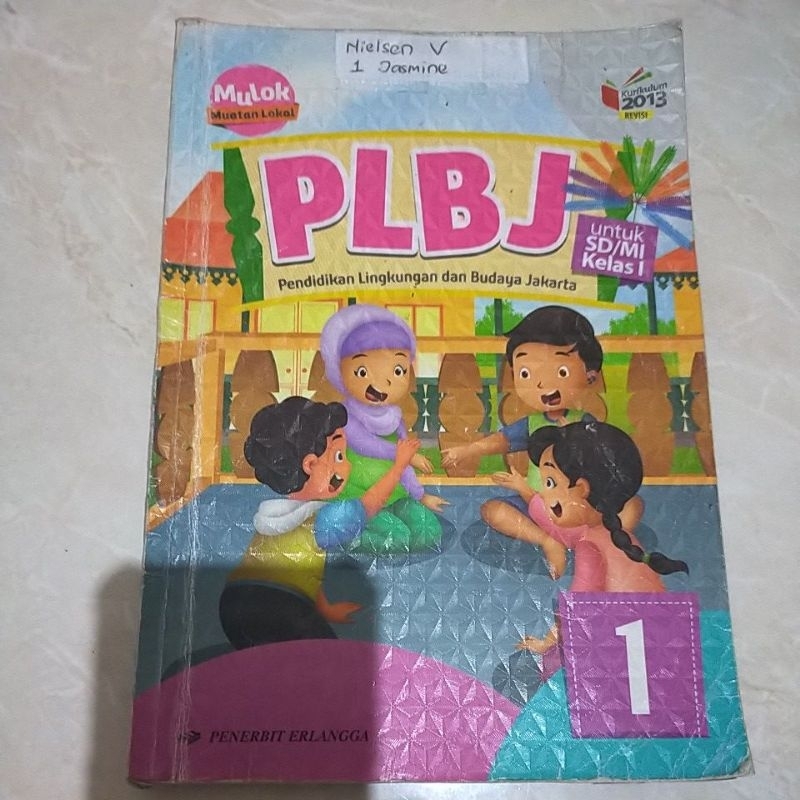 Jual PLBJ Kelas 1 Kurikulum Merdeka Penerbit Erlangga | Shopee Indonesia