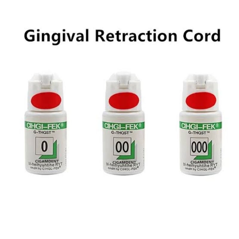 Jual Benang retraksi gusi gingiva gingival gigi dental retraction cord ...