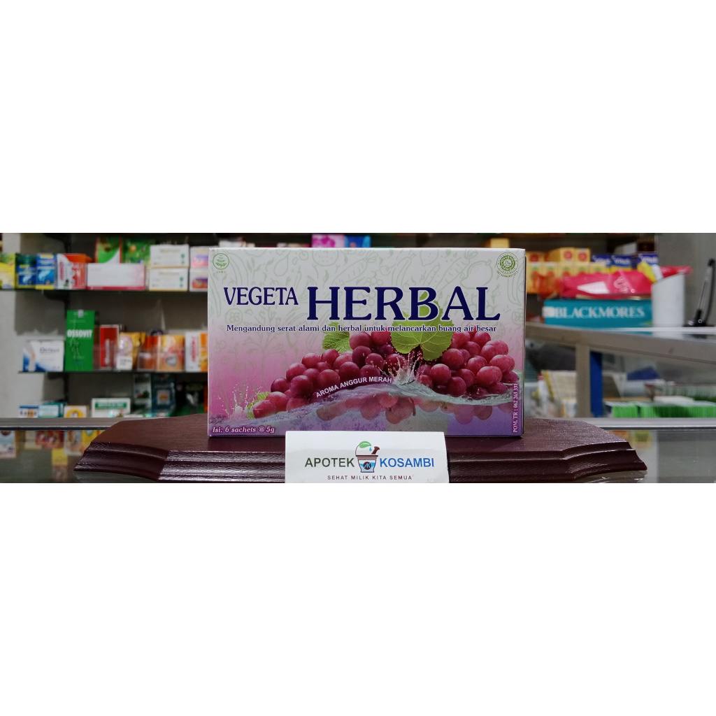 Jual VEGETA HERBAL (UNGU) 6 SACHET | Shopee Indonesia
