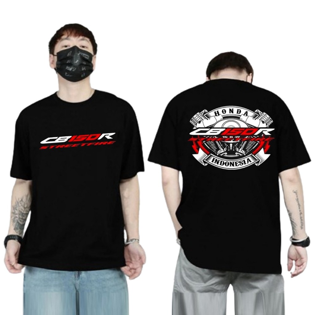Jual KMV_ BAJU KAOS DISTRO PRIA MOTOR CB150R / KAOS MOTOR HONDA CBR HONDA INDONESIA / KAOS ...