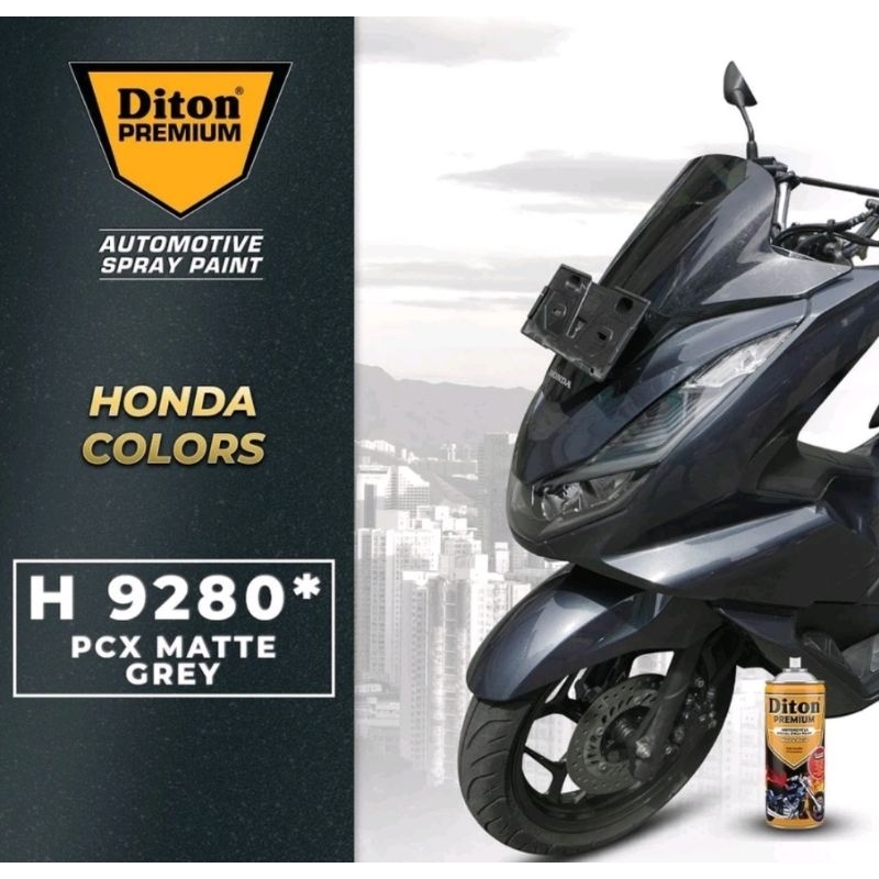 Jual DITON PREMIUM - PCX GREY MATTE H9280* | Shopee Indonesia
