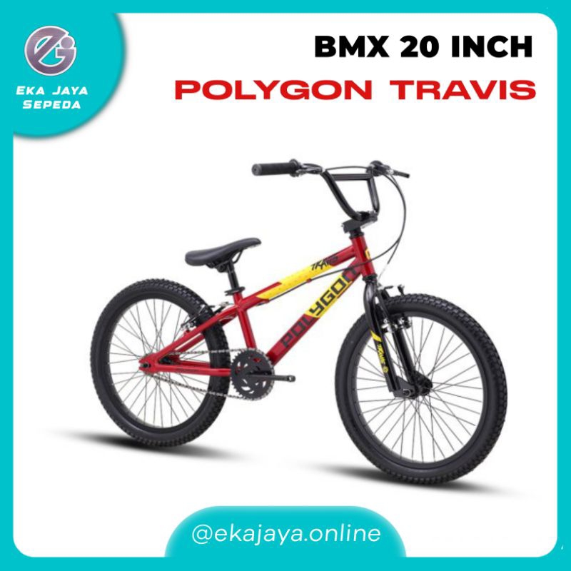 Jual Sepeda Anak Laki Laki BMX 20 Inch POLYGON TRAVIS | Shopee Indonesia