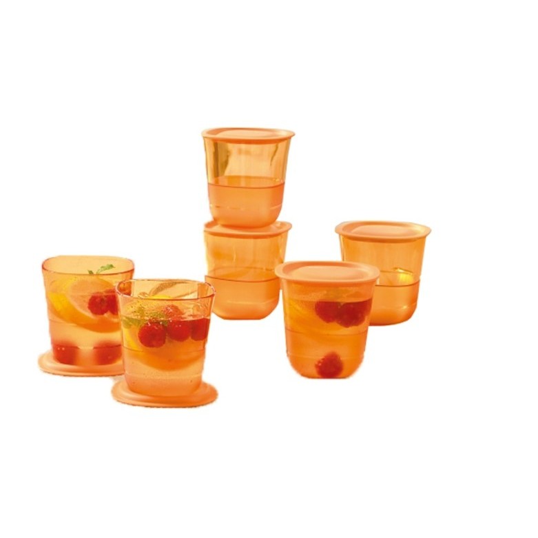 Jual gelas cristal low / crystalline glass low tupperware | Shopee ...