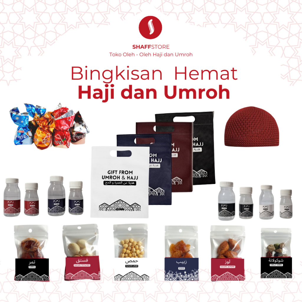 Jual Snack isian Oleh-Oleh Umroh & Haji / Tas Hadiah Umroh / Oleh-Oleh ...