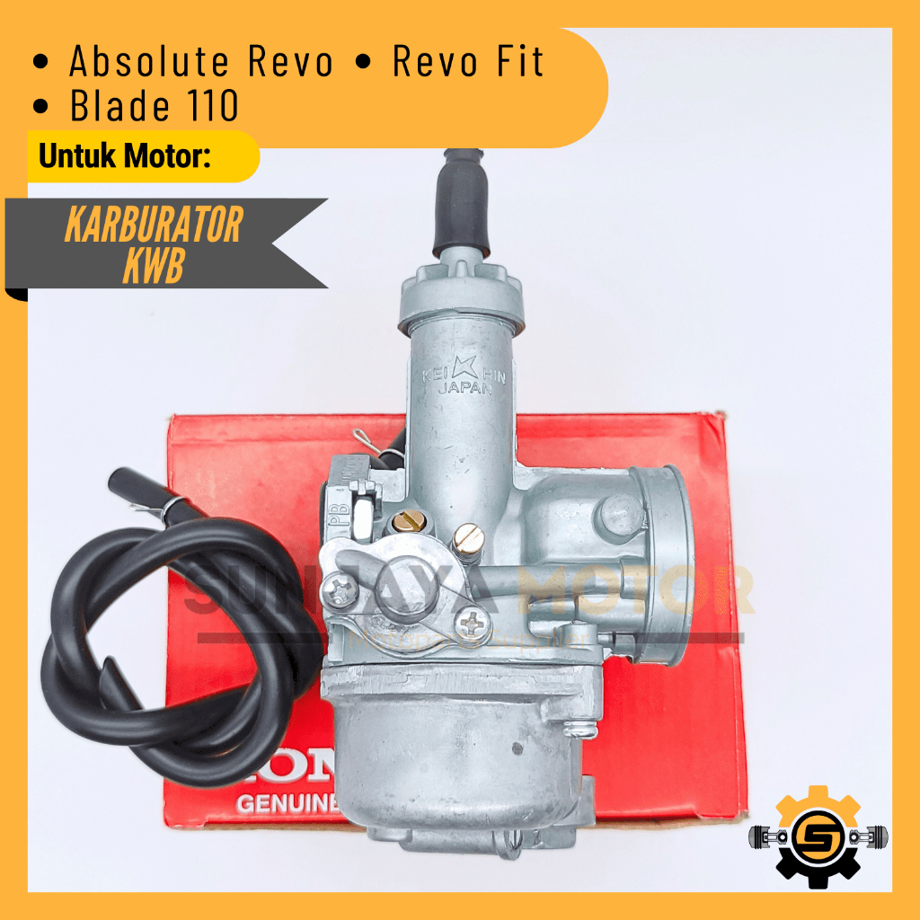 Jual Carburator Karbu Original Honda KWB Karburator Absolute Revo Blade ...