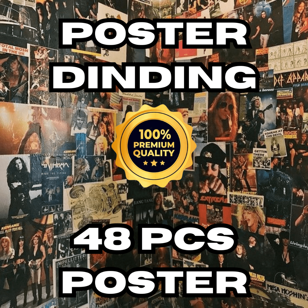 Jual (ISI 48 PCS) Poster dinding aesthetic MURAH!! | FREE PEREKAT ...